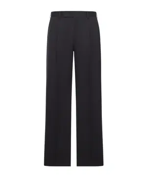 PT PANTALONI Casual Pants With Belt Loops - Black