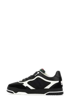 Gucci Lace-up Sneakers With Embossed Logo