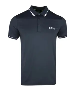 Hugo Boss Logo Polos For Men