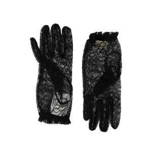 Valentino Garavani Vlogo Signature Lace Gloves