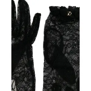 Valentino Garavani Vlogo Signature Lace Gloves