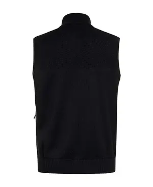 Canada Goose Hybridge Logo-patch Quilted Gilet - Black