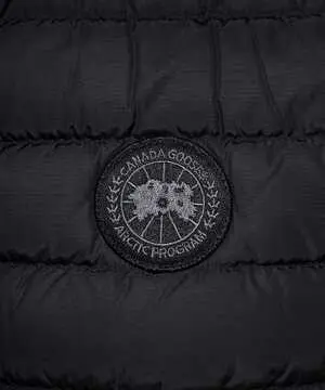 Canada Goose Hybridge Logo-patch Quilted Gilet - Black