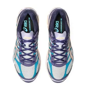 Asics Gel-cumulus 16 Lace-up Athletic Sneakers - Cloud Grey/bisque
