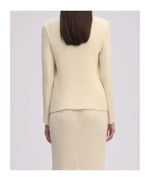 Issey Miyake Pleated Single-breasted Blazer