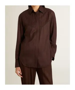 GOLDEN GOOSE Long Sleeve Quilted Shirt