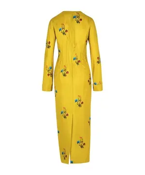 Marni Floral Print Midi Dress