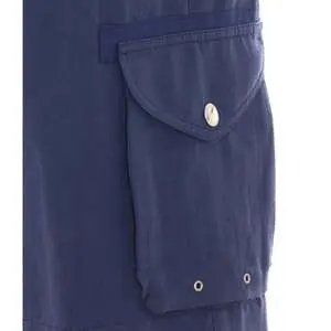 Brunello Cucinelli Cargo Bermuda Shorts - Blue