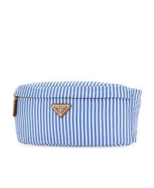 Prada Striped-pattern Belt Bag