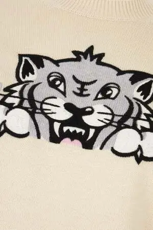Kenzo Crew Neck Tiger Knitwear