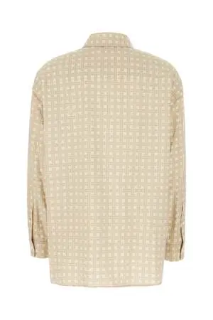 Kenzo Geometric Print Button-up Shirt