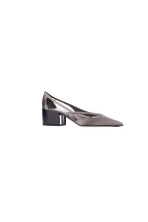 Prada Cut-out Pumps With Block Heel
