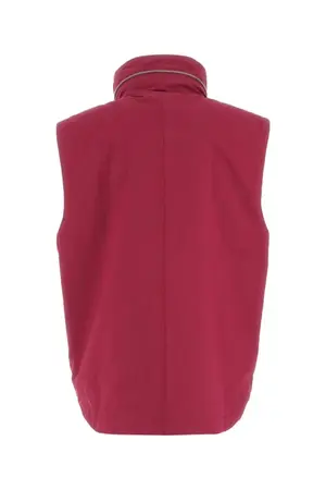 Moncler Sleeveless Jacket With Emblem