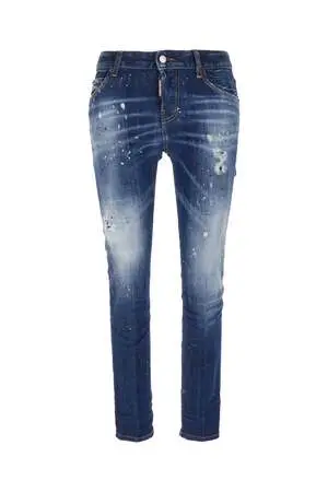 Dsquared2 Distressed Wash Jeans - Multicolor
