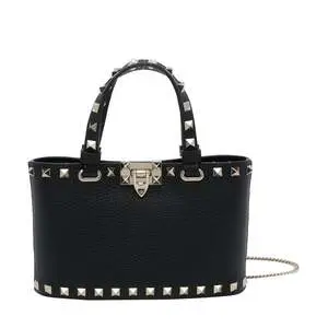 Valentino Garavani Rockstud Handbag - Black
