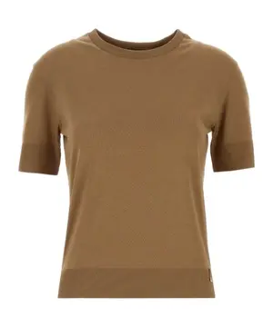 Herno Short-sleeved Crewneck Knitted Jumper