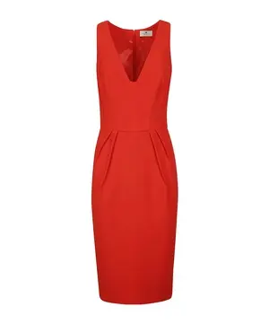 Elisabetta Franchi V Neck Dresses