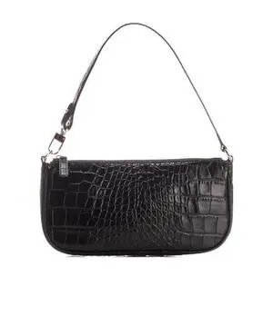 By Far Imitation Crocodile Pattern Shoulder Bag
