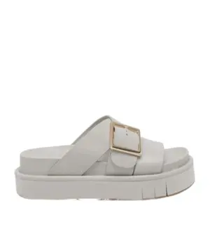 PALOMA BARCELO Platform Buckled Slide Sandals