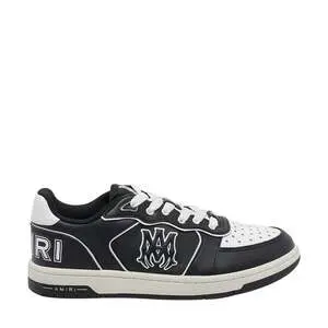 Amiri Newport Leather Sneakers - Black