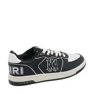 Amiri Newport Leather Sneakers - Black