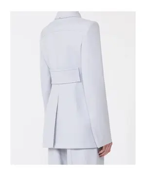 Max Mara Fitted Gabardine Shirt Jacket