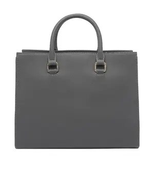 Liu Jo Embossed Logo Tote Bag - Gray