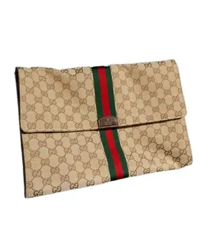 Gucci Medium Gg Pouch - Nude