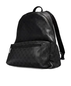 Gucci Gg Coated Canvas Backpack