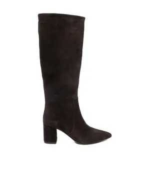 TWINSET Logo Detailed Knee-high Boots