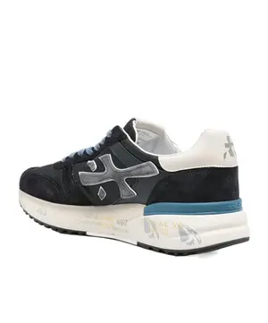 Premiata Lace-up Low-top Sneakers With Logo Detail