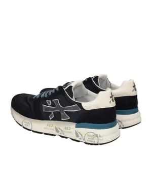 Premiata Lace-up Low-top Sneakers With Logo Detail