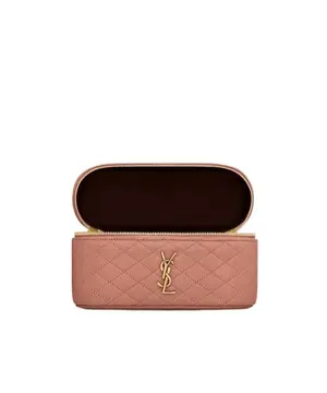 Saint Laurent Gaby Vanity Bag - Brown