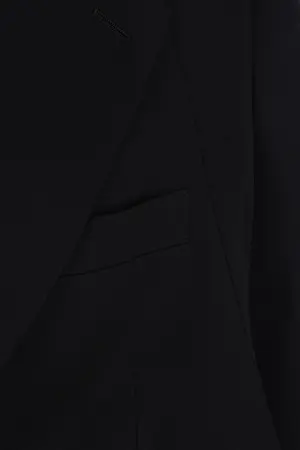 Comme Des Garçons Single-breasted Wool Coat
