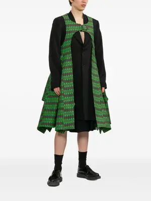 Comme Des Garçons Single-breasted Wool Coat