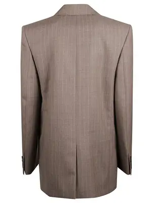 Saint Laurent Pinstripe Suit Jacket