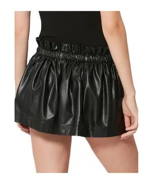 Isabel Marant Étoile Leather Belted Shorts