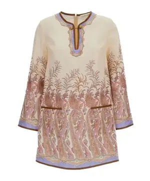 Zimmermann Printed Patch Pocket Dress