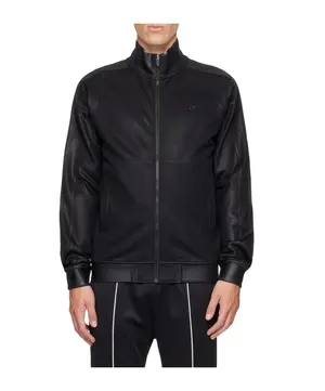 DIESEL® Glossy Zip-up Sweatshirt
