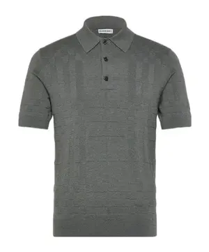 Burberry Check Cotton Polo Shirt