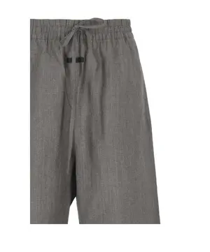 Fear Of God Logo-patch Drawstring Trousers