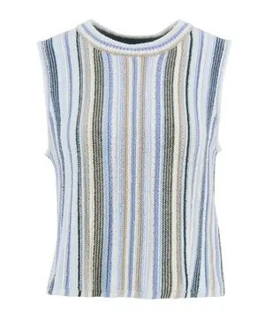 Barbour Josie Knitted Stripe Sleeveless Top
