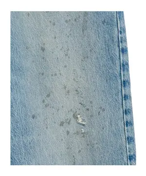 SUNFLOWER Five-pocket Bootcut Jeans With Distressed Finish - Blue