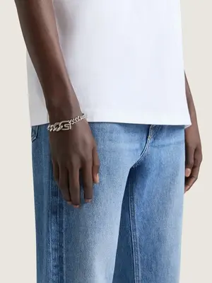Givenchy Logo Plaque Chain Bracelet