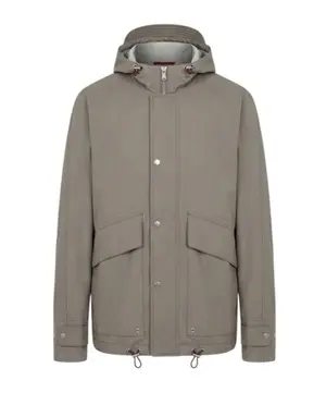 Brunello Cucinelli Long-sleeved Casual Jacket - Gray