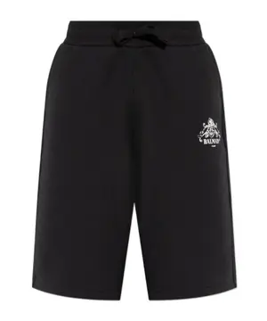 Balmain Drawstring Shorts - Black