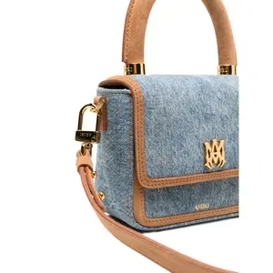 Amiri Micro Ma-plaque Denim Tote Bag