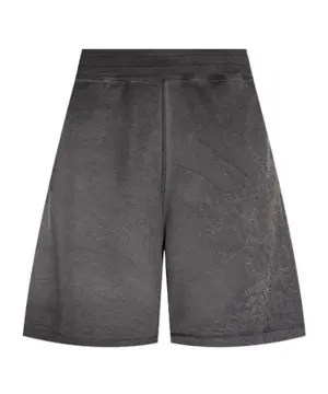 DIESEL® Elastic Waist Shorts - Black