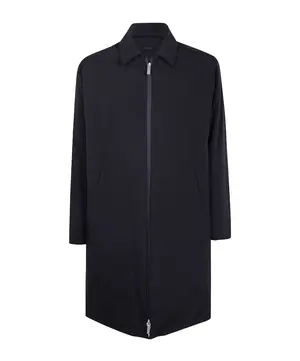 Herno Single-breasted Coat - Black