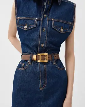 Versace Rectangular Buckle Belt